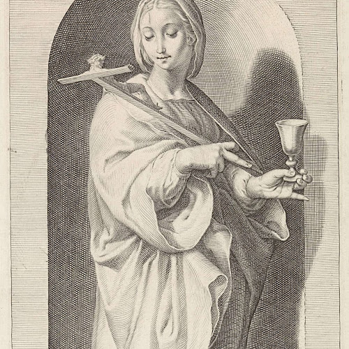 Geloof (Fides), Jacob Matham, after Hendrick Goltzius, 1601 - 1652 ...