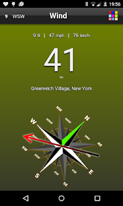 Wind – The current local outdoor wind speed and direction – Android ...