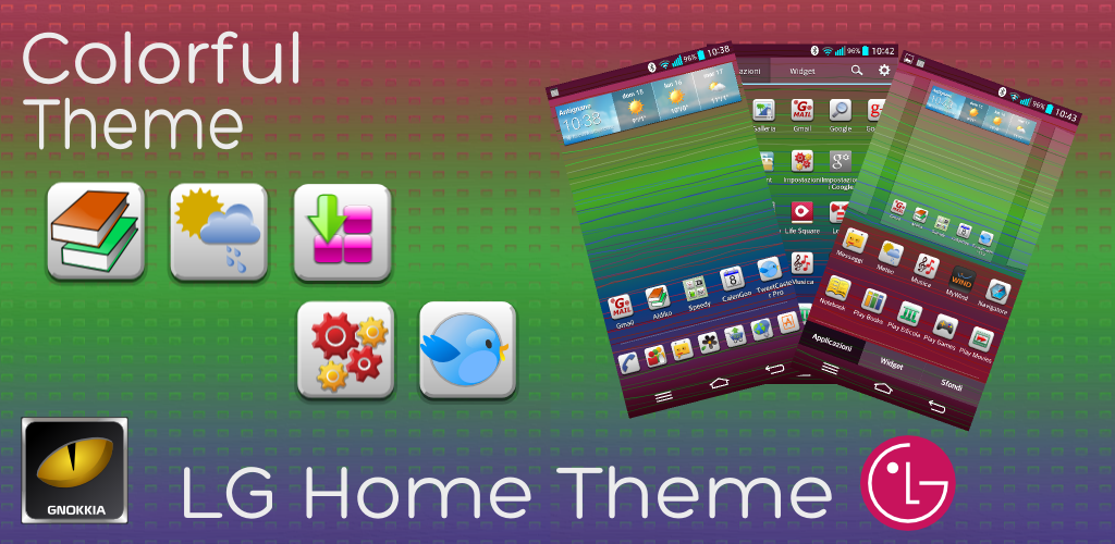 Colorful Theme LGHome LG G2 G3 - Latest version 2.1 for Android App ...