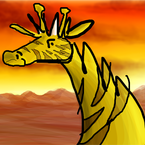 zebraffe colored » drawings » SketchPort