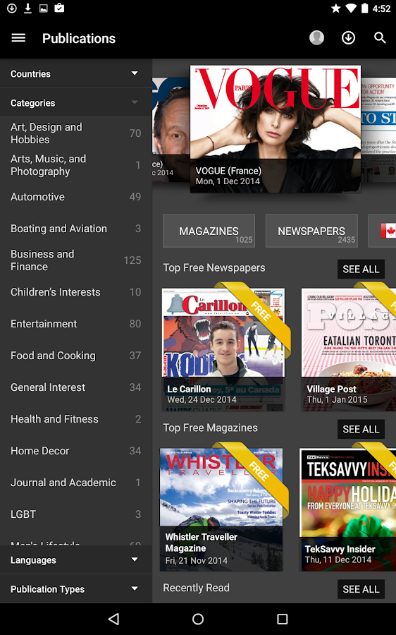 PressReader (preinstalled) – Android-Apps auf Google Play