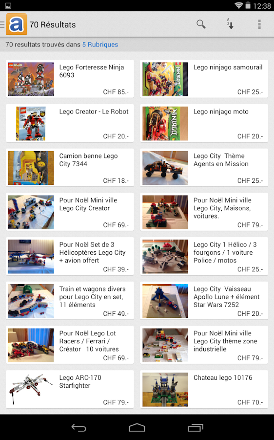 anibis.ch - Petites annonces – Applications Android sur Google Play