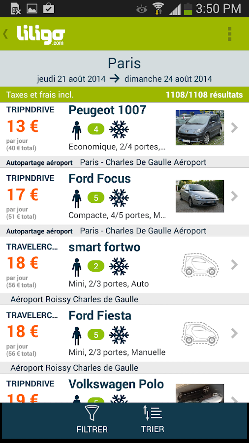 Liligo recherche vols & hôtels – Applications Android sur Google Play
