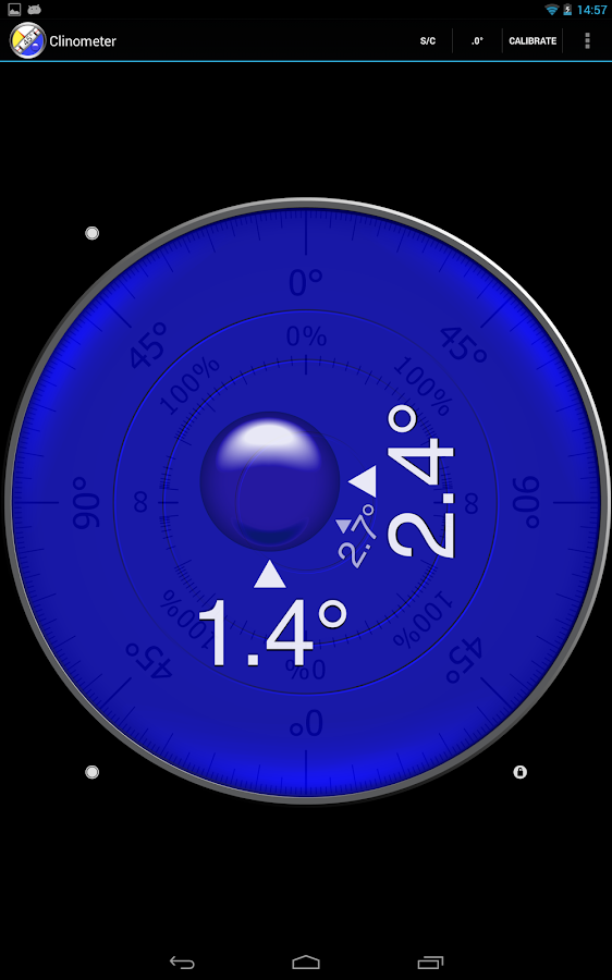 Clinometer + bubble level - Google Play の Android アプリ