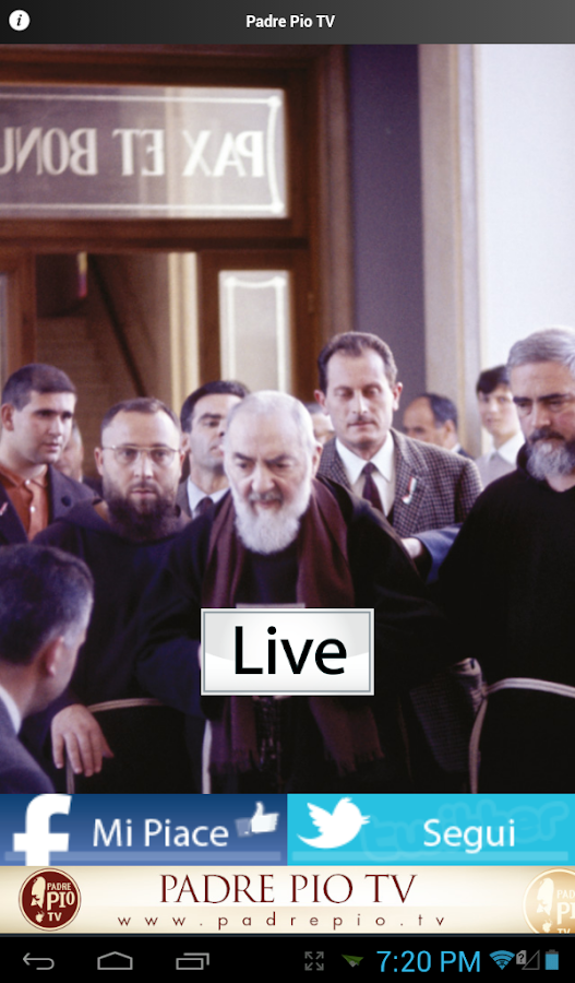 Padre Pio TV - App Android su Google Play
