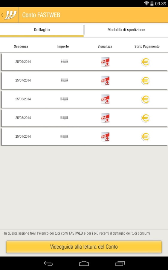 MyFASTWEB - App Android su Google Play