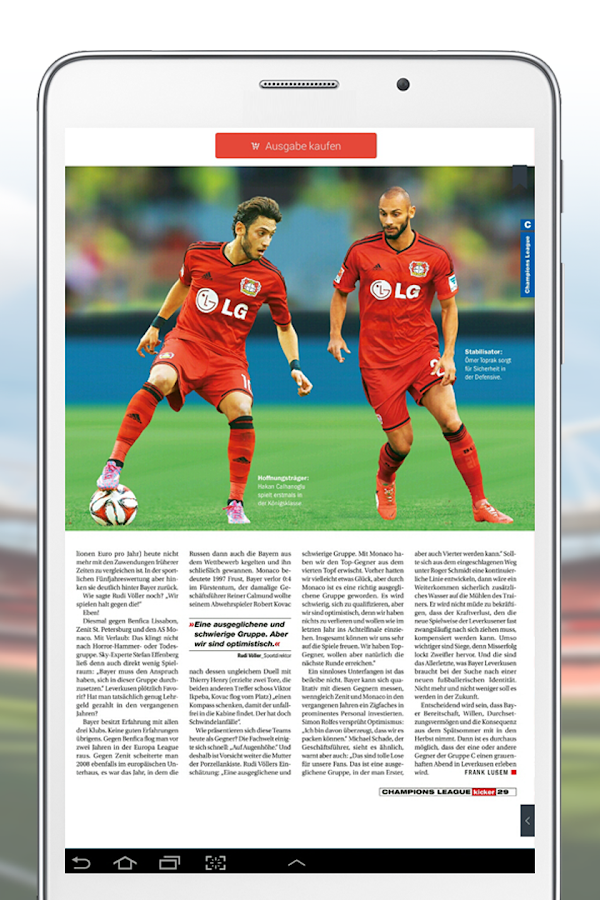 kicker eMagazine – Android-Apps auf Google Play