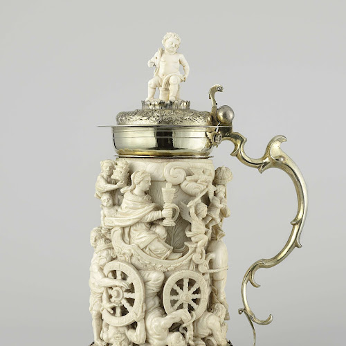 Triumph of the Roman Catholic Church (ceremonial tankard), anonymous, c ...