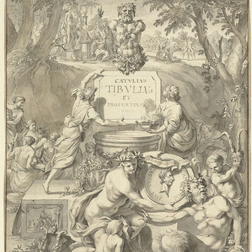 Frontispiece Design for a Book of Love Poems, Jan Goeree, c. 1700 ...