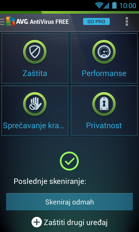 AntiVirus FREE: besplatno - Android aplikacije na Google Playu