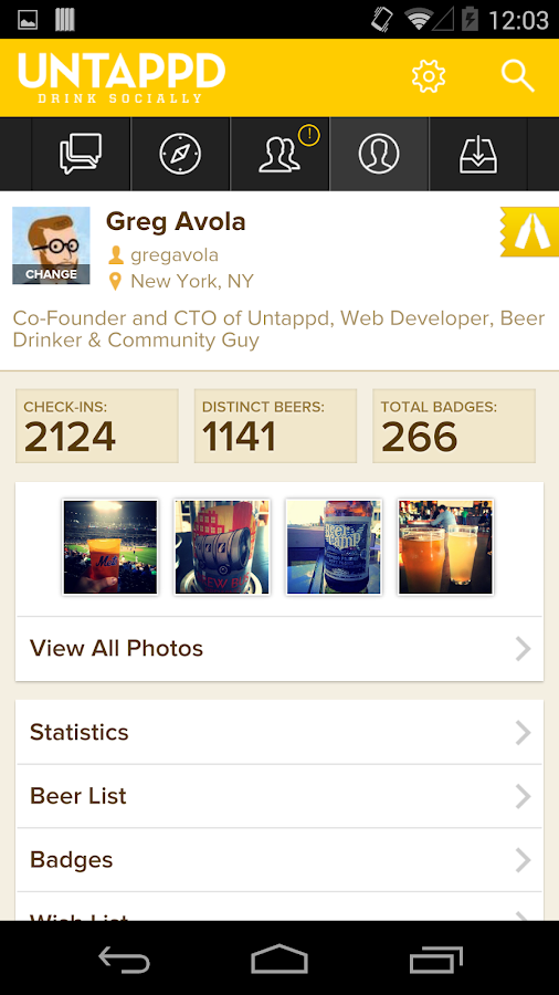 Untappd - Discover Beer - Applications Android sur Google Play