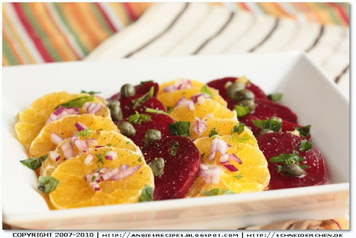 Orange Beetroot Salad