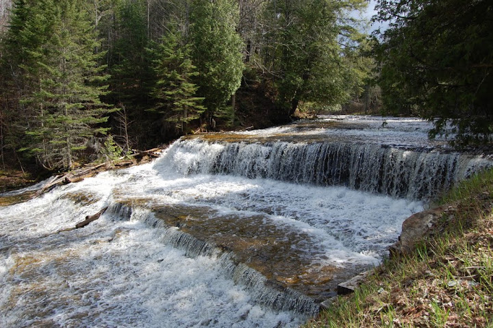 Lower Au Train Falls, Michigan – Waterfall Record