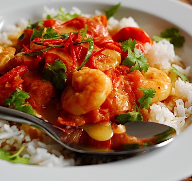 Cook Your Dream: Curried Prawns in Coconut Milk