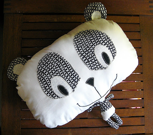Panda pillow tutorial – teresadownunder.com