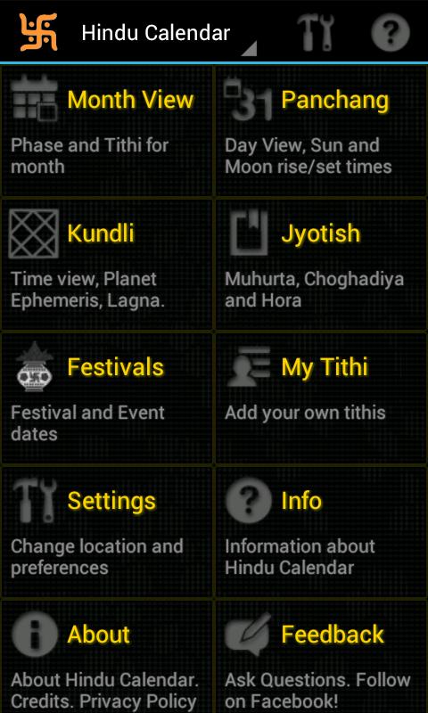 Hindu Calendar - Android Apps on Google Play
