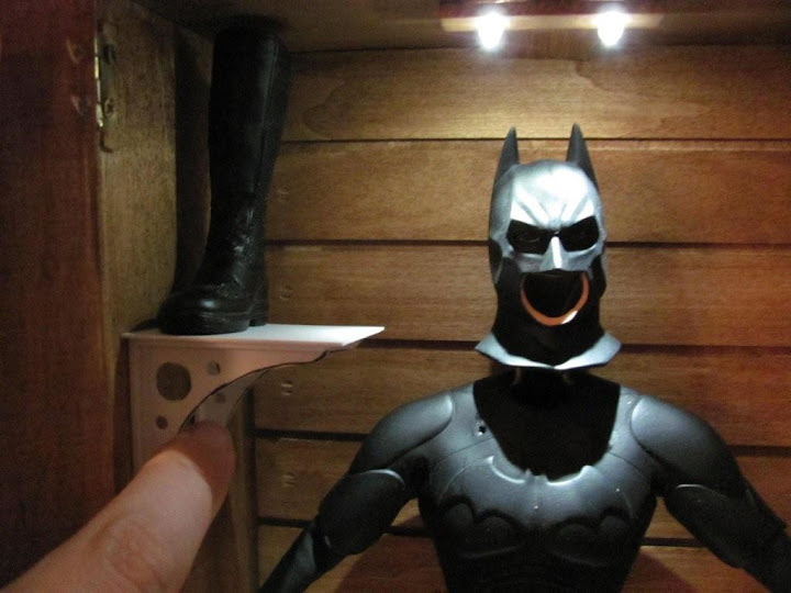 Custom Built 1/6 Batman Begins Suit Wardrobe/Closet FINISHED!! | One ...