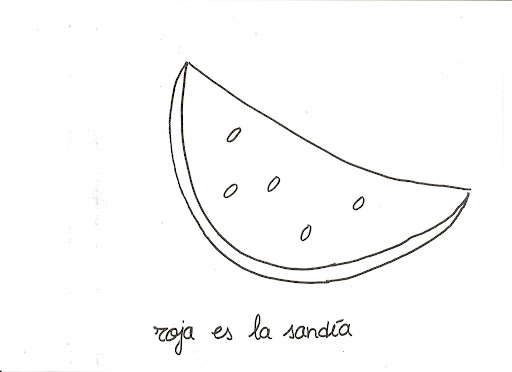 Figuras de color rojo para colorear - Imagui