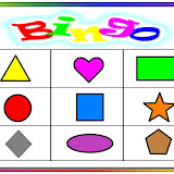 IMPRIMIR BINGO PARA NIÑOS DE COLORES Y FORMAS