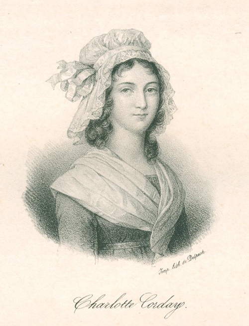 To Find the Principles: 17 July 1793: Execution of Charlotte Corday for ...