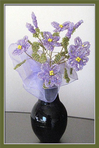 Бисер и проволока ( 21 стр.- сирень) - Demiart