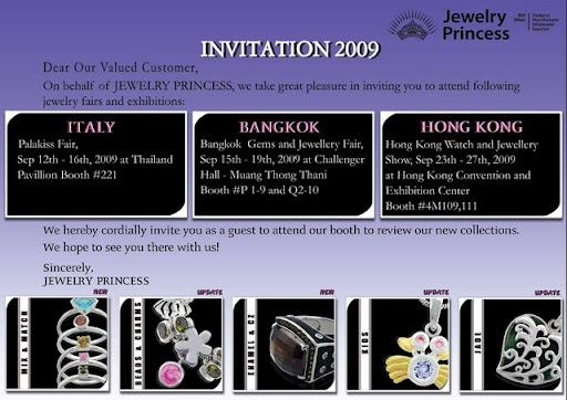 NEWS: Jewelry Fair Invitation | Jewelry Princess