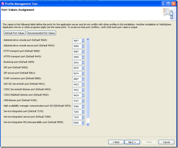 WAS - WebSphere Application Server : How to Customize Profile for WebSphere Application Server ...