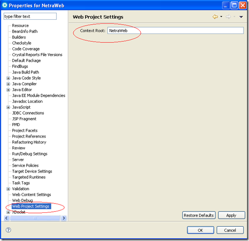 WAS - WebSphere Application Server : How To Set Context Root for (Web Dynamic Project)WAR Module ...