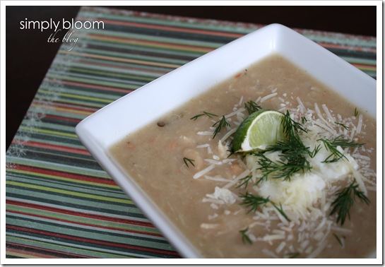 White Lightning {& Homemade Chicken Stock} | Simply Bloom Co.