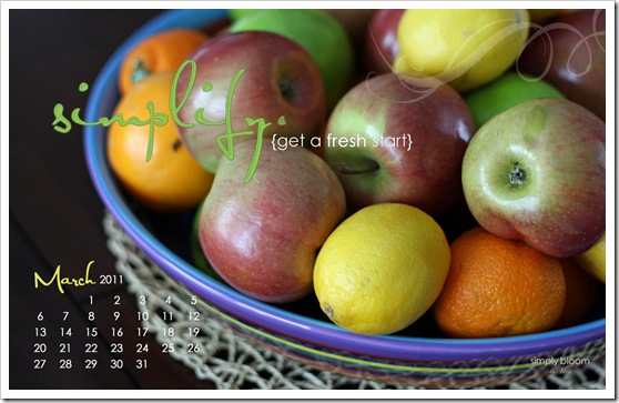 Getting Fresh {Desktop Wallpaper} | Simply Bloom Co.