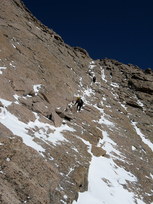 Longs Peak via the Trough in Winter: A Test of Fortitude : Trip Reports ...