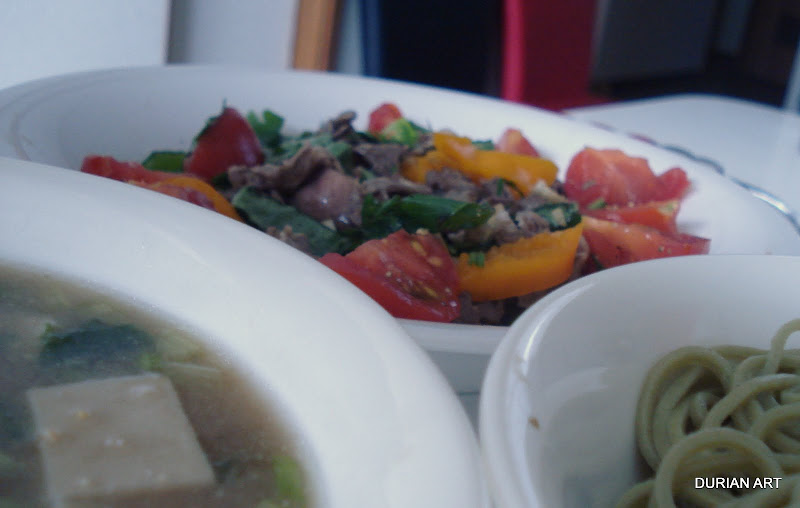 2-way beef and 2 way noodles – matcha soba and rei-shabu | GOURMANDE in ...