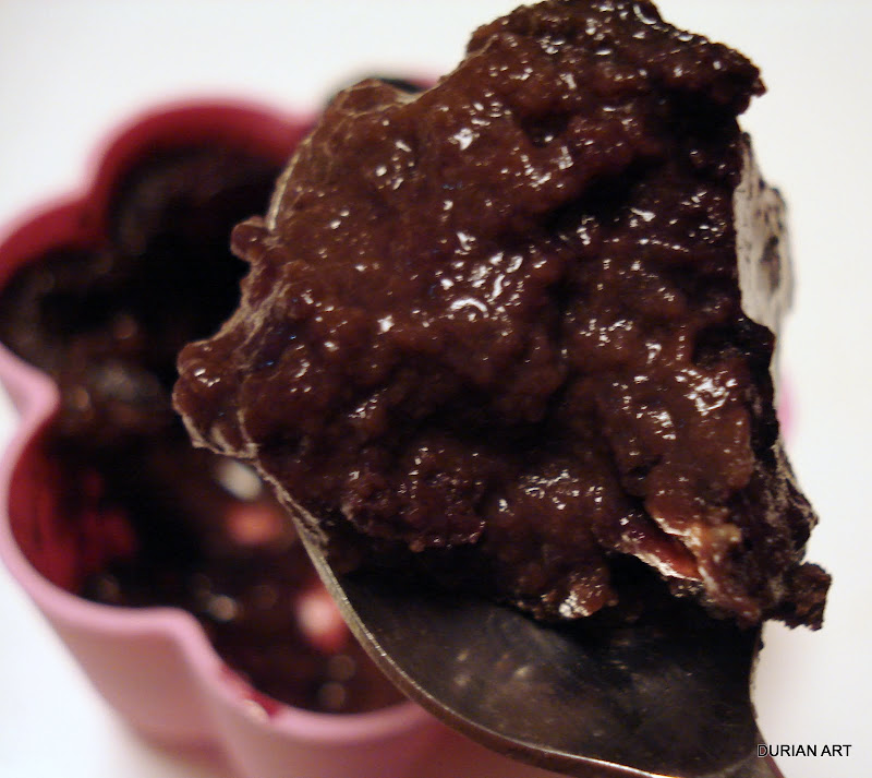 Azu-choco with blueberry | GOURMANDE in OSAKA