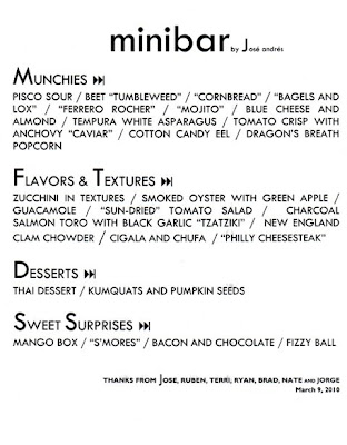 my so-called food blog: Washington, DC: minibar by Jose Andres