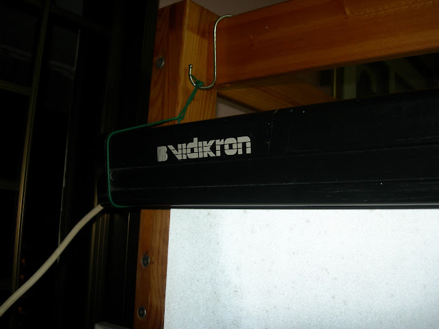 Vidikron 100" Motorized Projector Screen Used- RM225