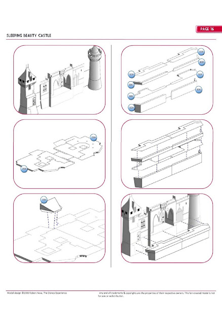 MAQUETA DE CASTILLO PARA RECORTAR Y MONTAR