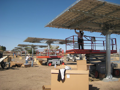 VVC installing SolFocus CPV Solar Plant | GUNTHER Portfolio