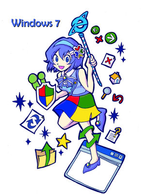 AnimeJihad: WINDOWS 7 OS-TAN GALLERY