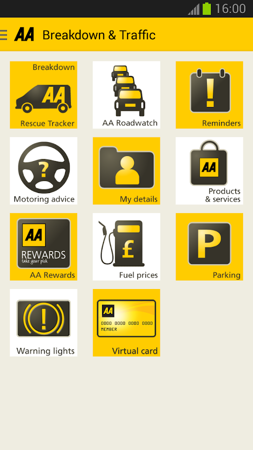 The AA - Android Apps on Google Play