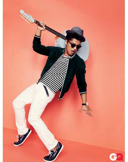 Bruno Mars Fedora Photo Shoot In GQ Magazine ~ Style & Tea - fashion ...