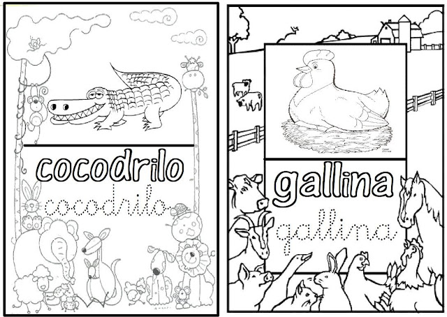 EL LIBRO DE LOS ANIMALES PARA COLOREAR