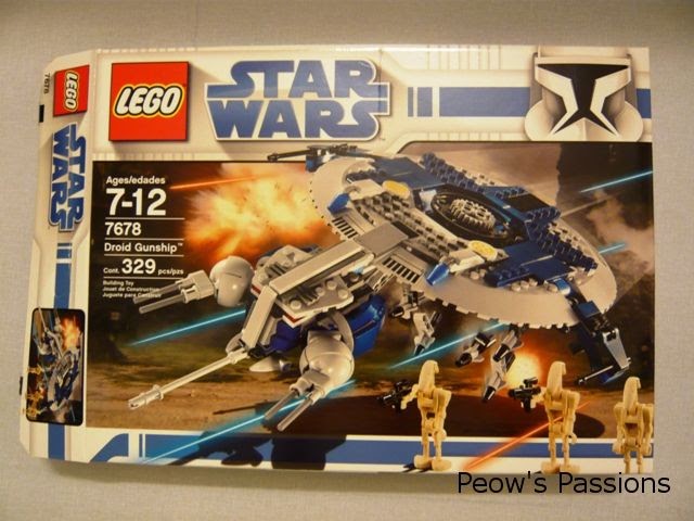 Peow's Passions: Lego 7678 - Droid Gunship