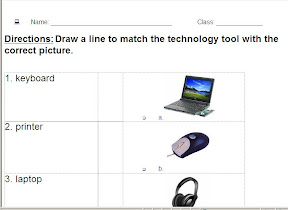 lpcomputerlab: Grade 1 Computer Parts Review