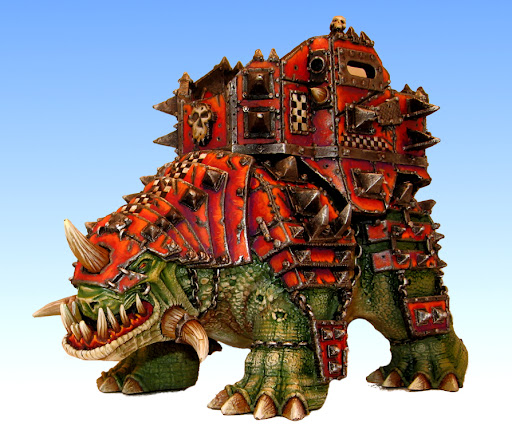 CoolMiniOrNot - ORK SQUIGGOTH by Tur79