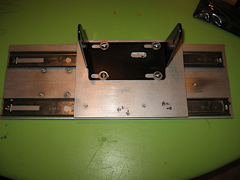 DIY Alum Plate Anamorphic lens slide | AVS Forum