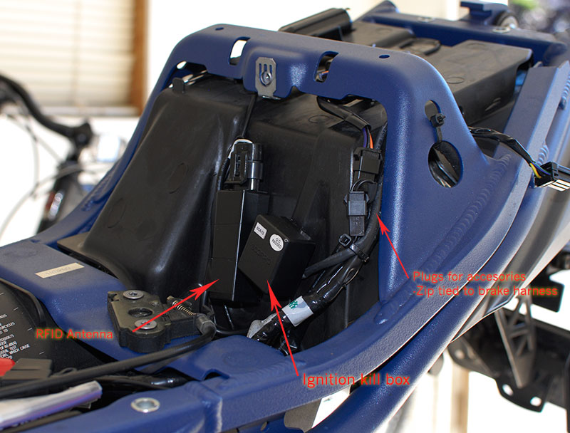 Scorpio SR-i900 Install w/ pics.... | Triumph 675 Forums