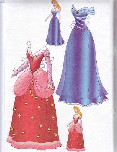 Princesas para recortar - Imagui