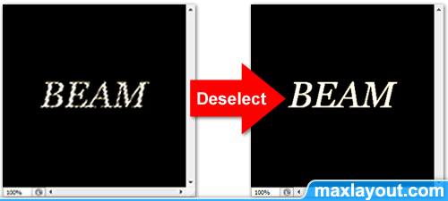 Tip.maxlayout.com: Photoshop: อักษรลำแสง (Beam Text)