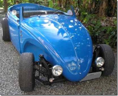Bizarrices Automotivas: Fusca Hot Rod Fail