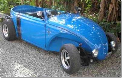 Bizarrices Automotivas: Fusca Hot Rod Fail